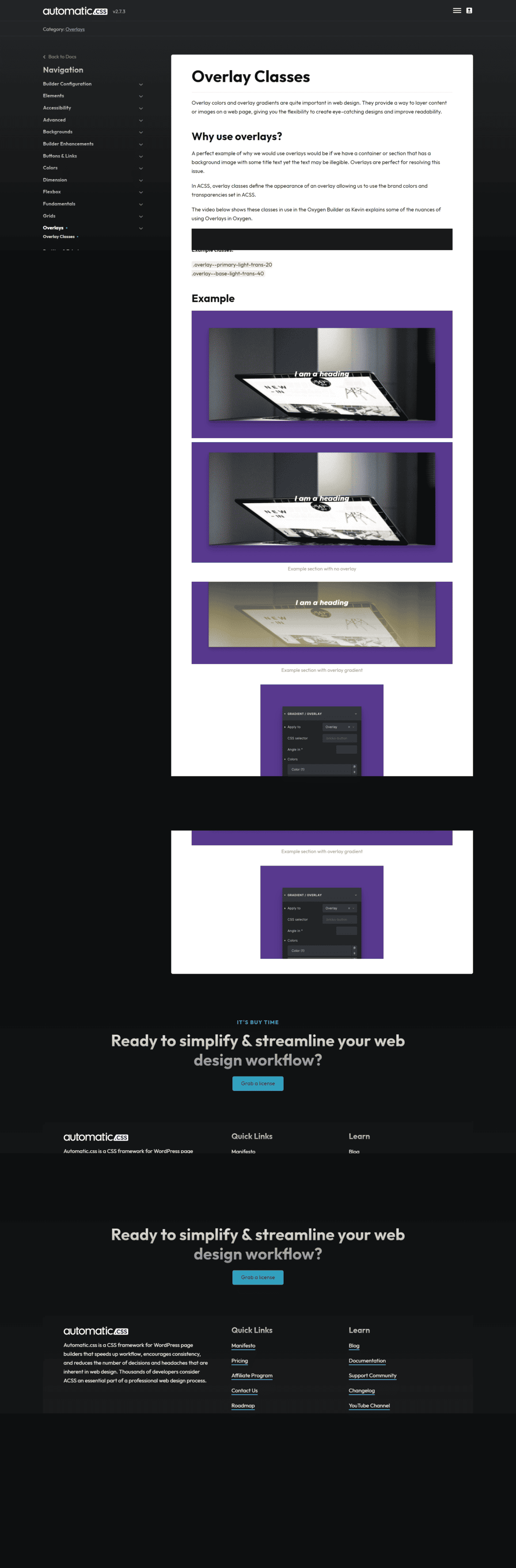 Automatic CSS - A Website Built With Bricks Builder