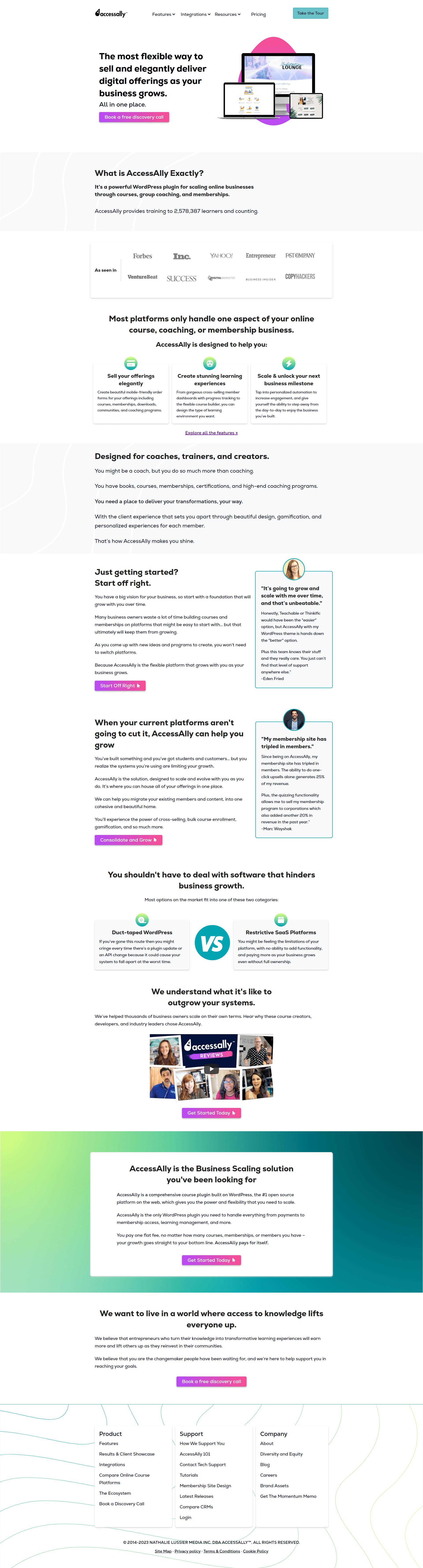 accessally - A Website Built With Bricks Builder