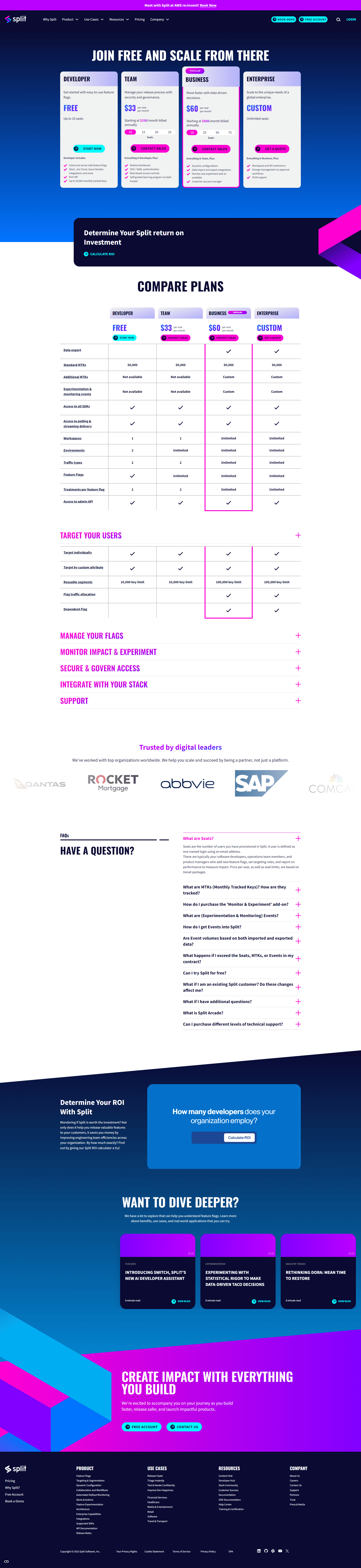 Split Pricing - Built With Bricks