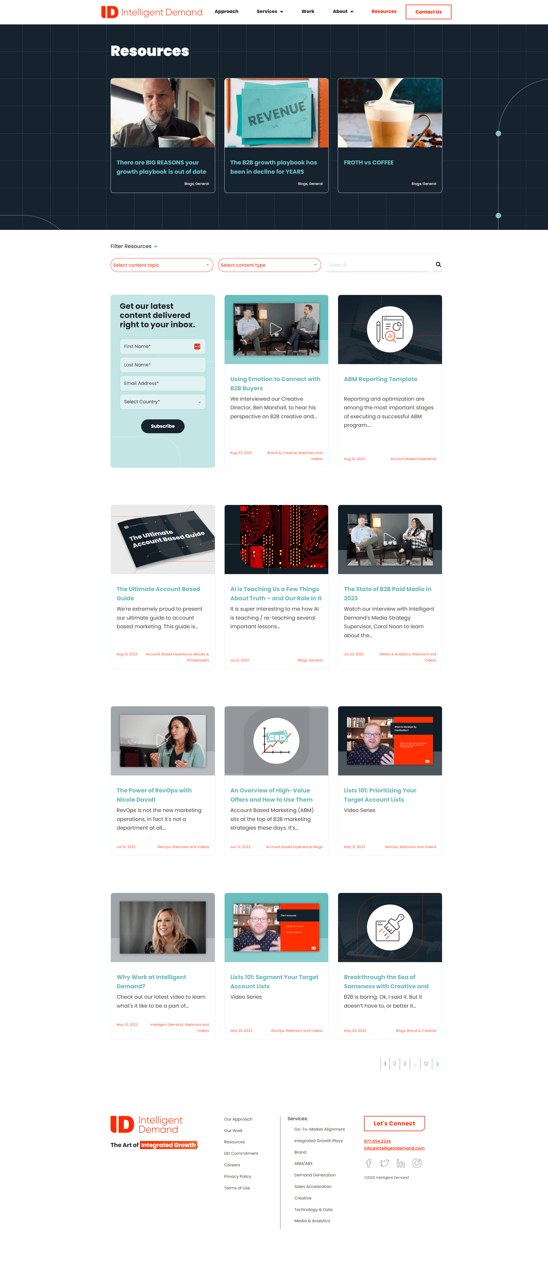 Intelligent Demand - A Website Built With Bricks Builder