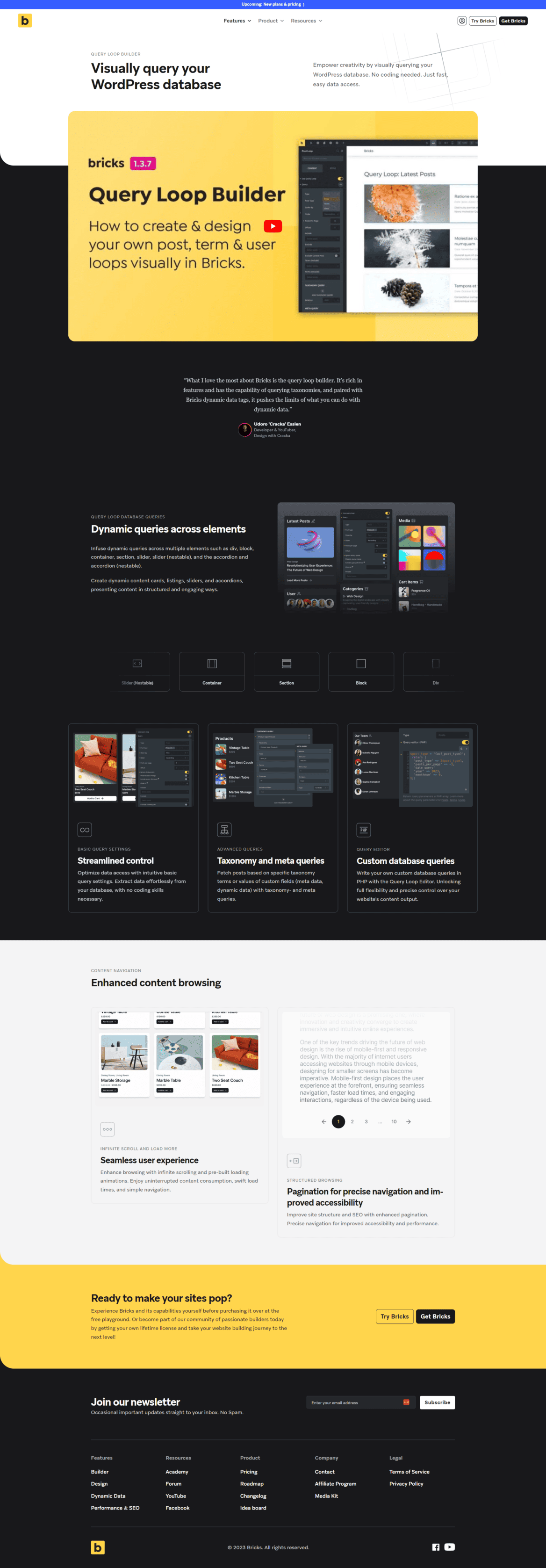Bricks Builder - A Website Built With Bricks Builder