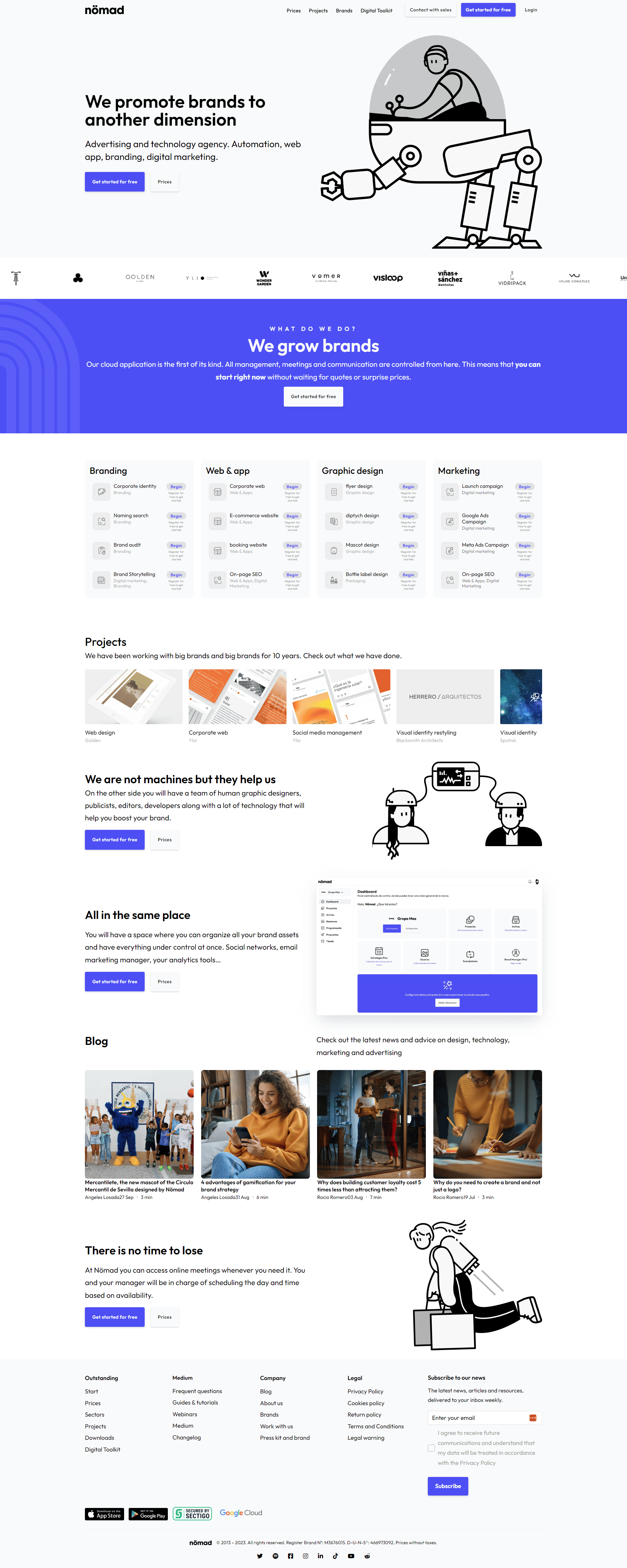 Websites Built with Brick Builder: Bricks Website Showcase