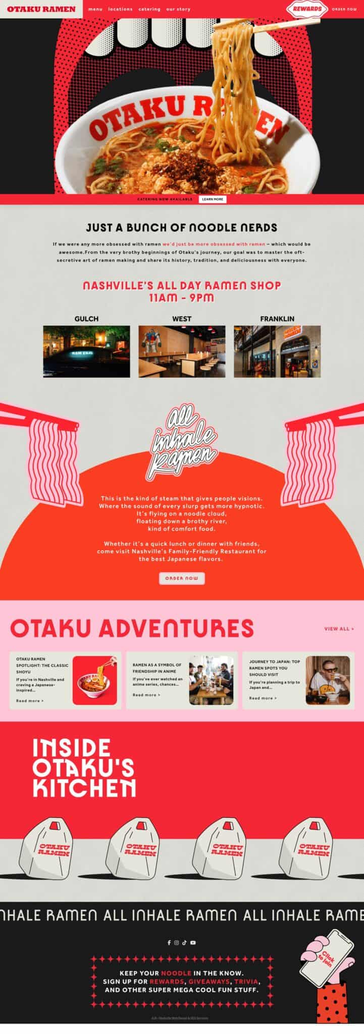 Otaku Ramen - A Website Built With Bricks Builder